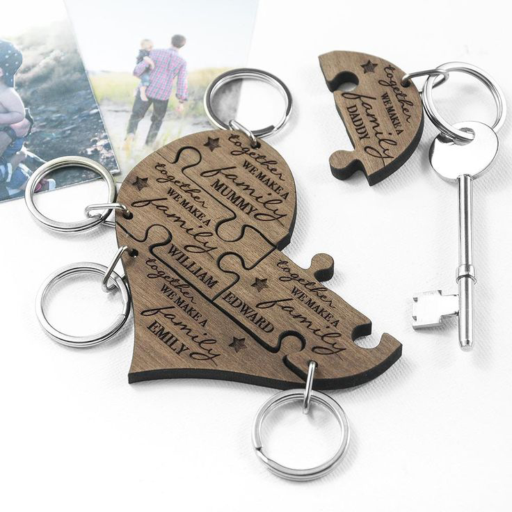 MDF Keychain with Name4 | Signtrade